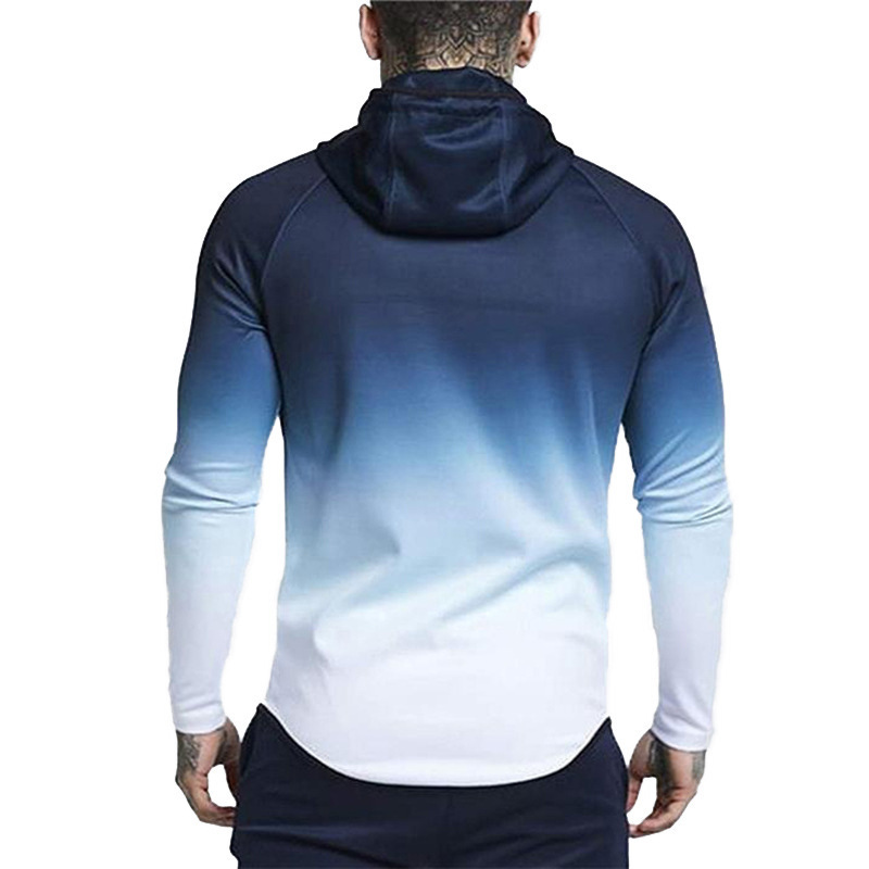 Gradient Zip up Hoodie - Helloice Apparel