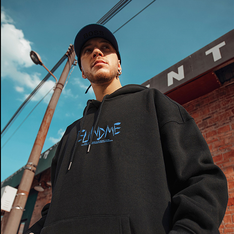 Retro High Street Oversize Hip Hop Hoodie - Helloice Apparel