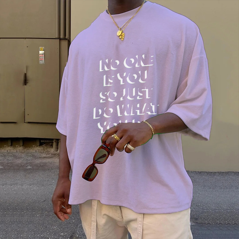 Graphic Tee With Try Again&Again... - Helloice Apparel