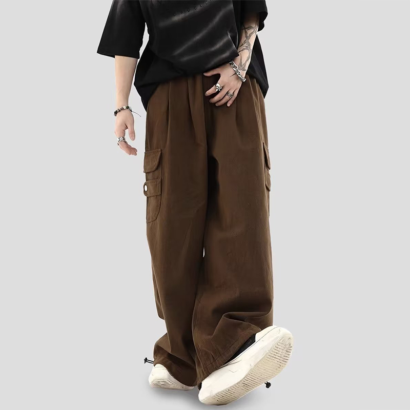 Retro Japanese Style Pocket Overalls - Helloice Apparel