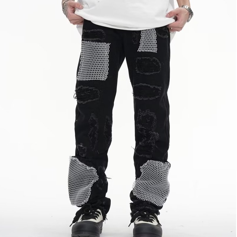 Street Ripped Hip Hop Jeans - Helloice Apparel