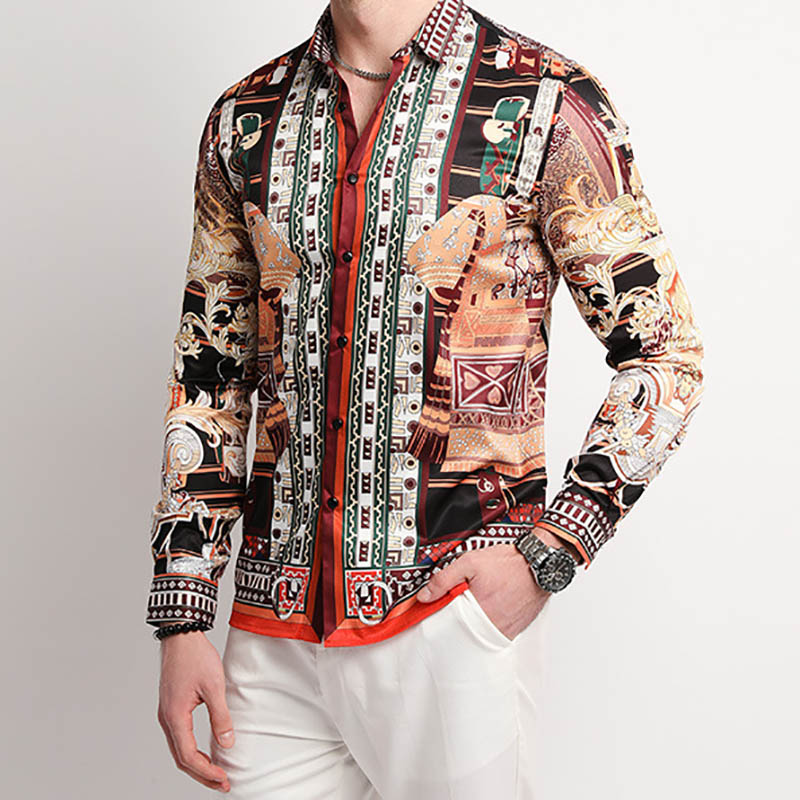 Casual Long Sleeve Shirt - Helloice Apparel