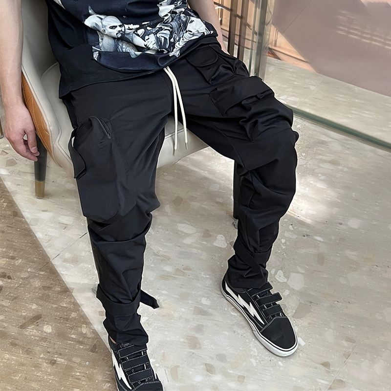 Multi-Pocket Track Pants - Helloice Apparel