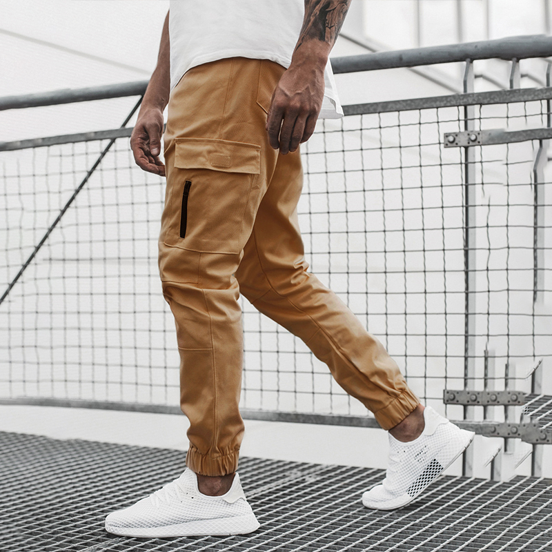 Side Zip Pocket Track Pants - Helloice Apparel