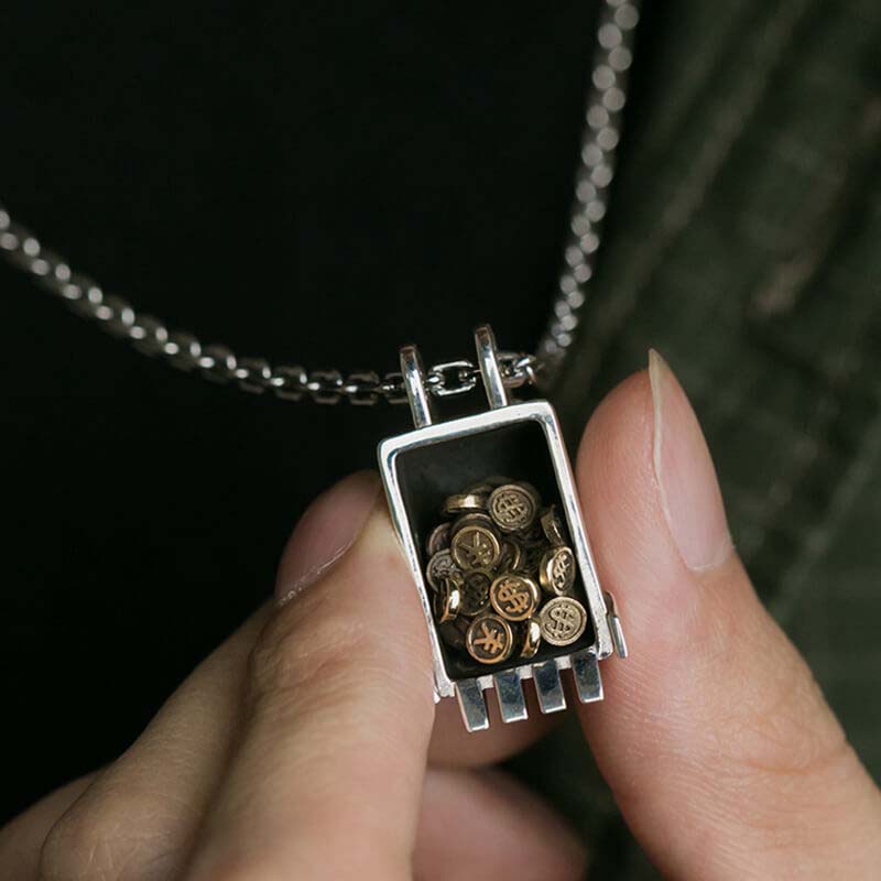 Vintage Digger Coin Pendant - Helloice