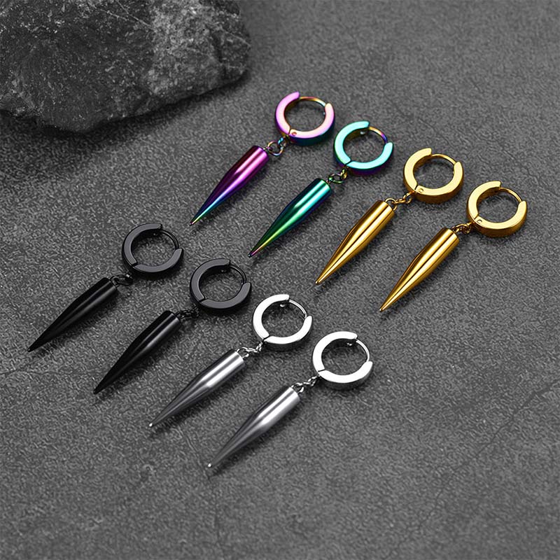 Long Spike Dangle Earrings - Helloice