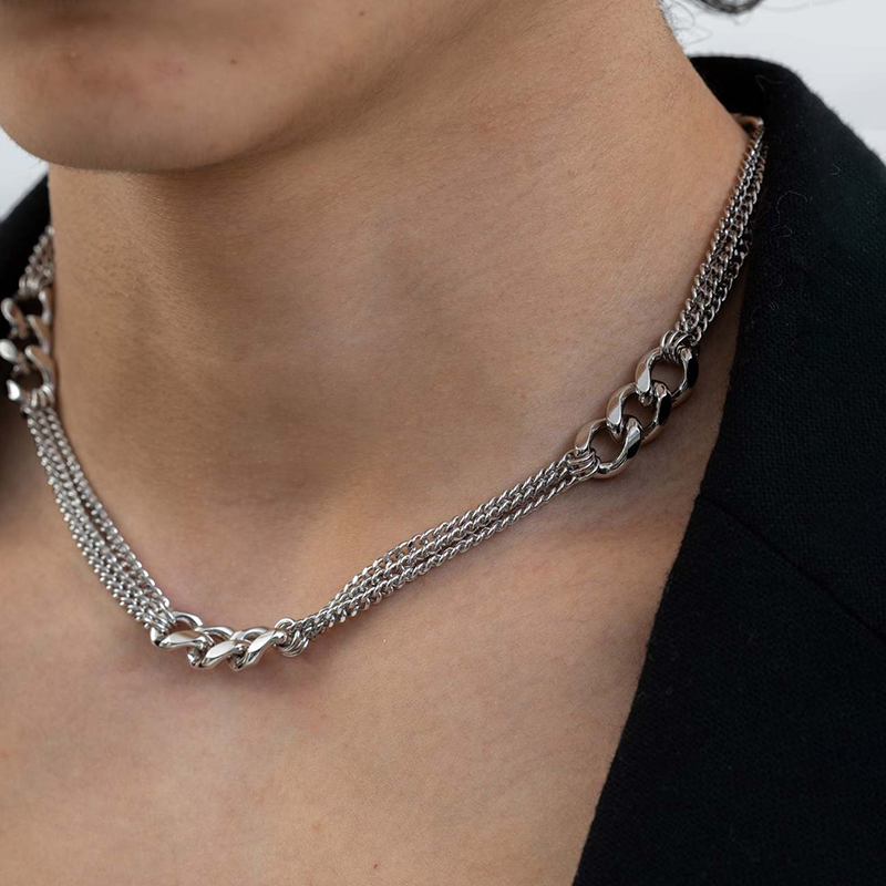 Patchwork Diamond Cut Cuban Chain - Helloice