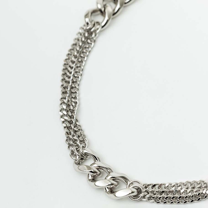 Patchwork Diamond Cut Cuban Chain - Helloice