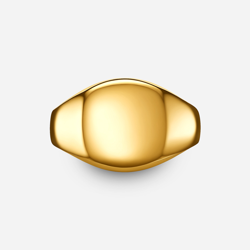 18K Gold Finish Ring - Helloice