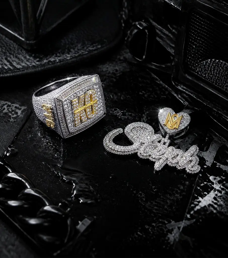 Custom Moissanite Jewelry - Helloice